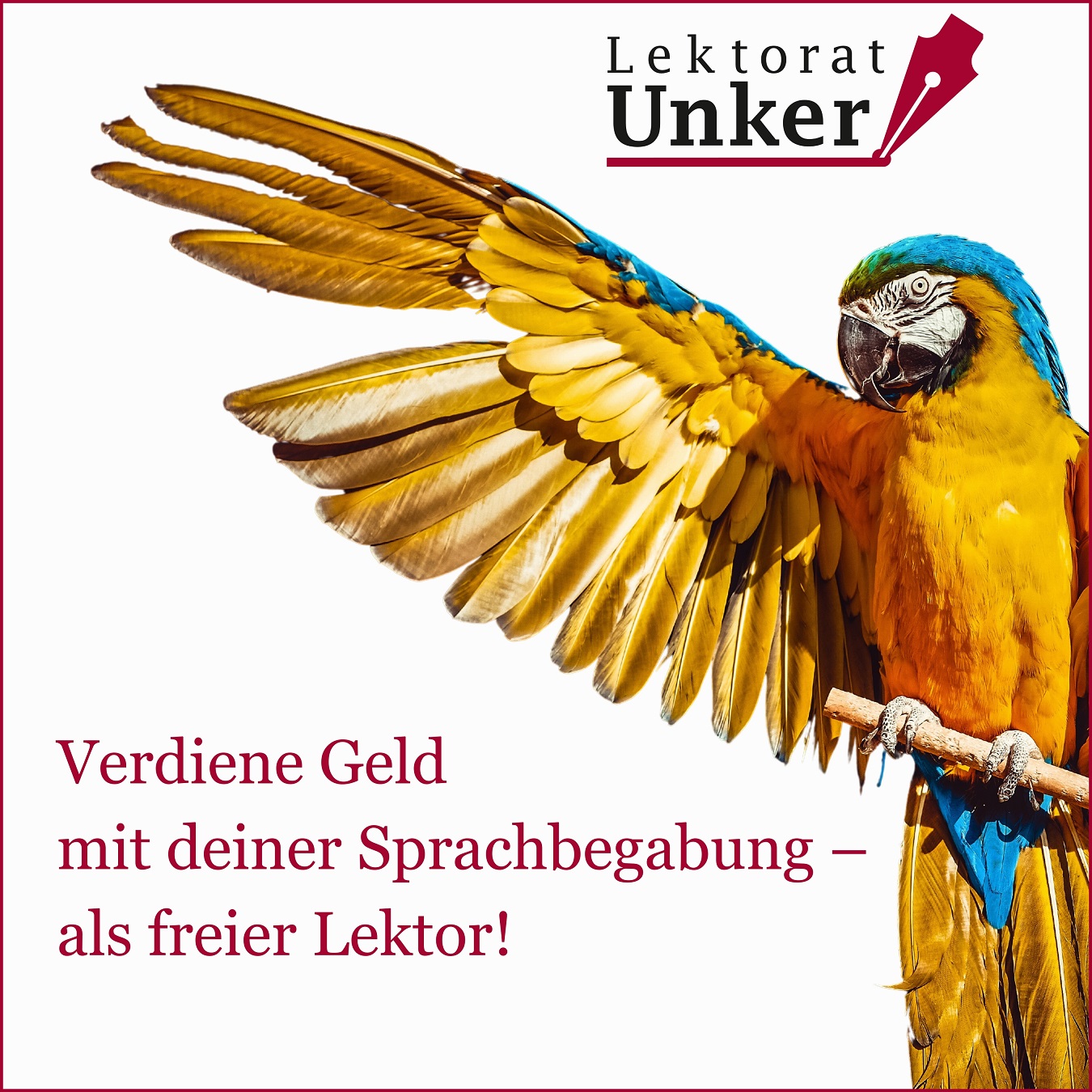 Online-Ausbildung zum freiberuflichen Lektor